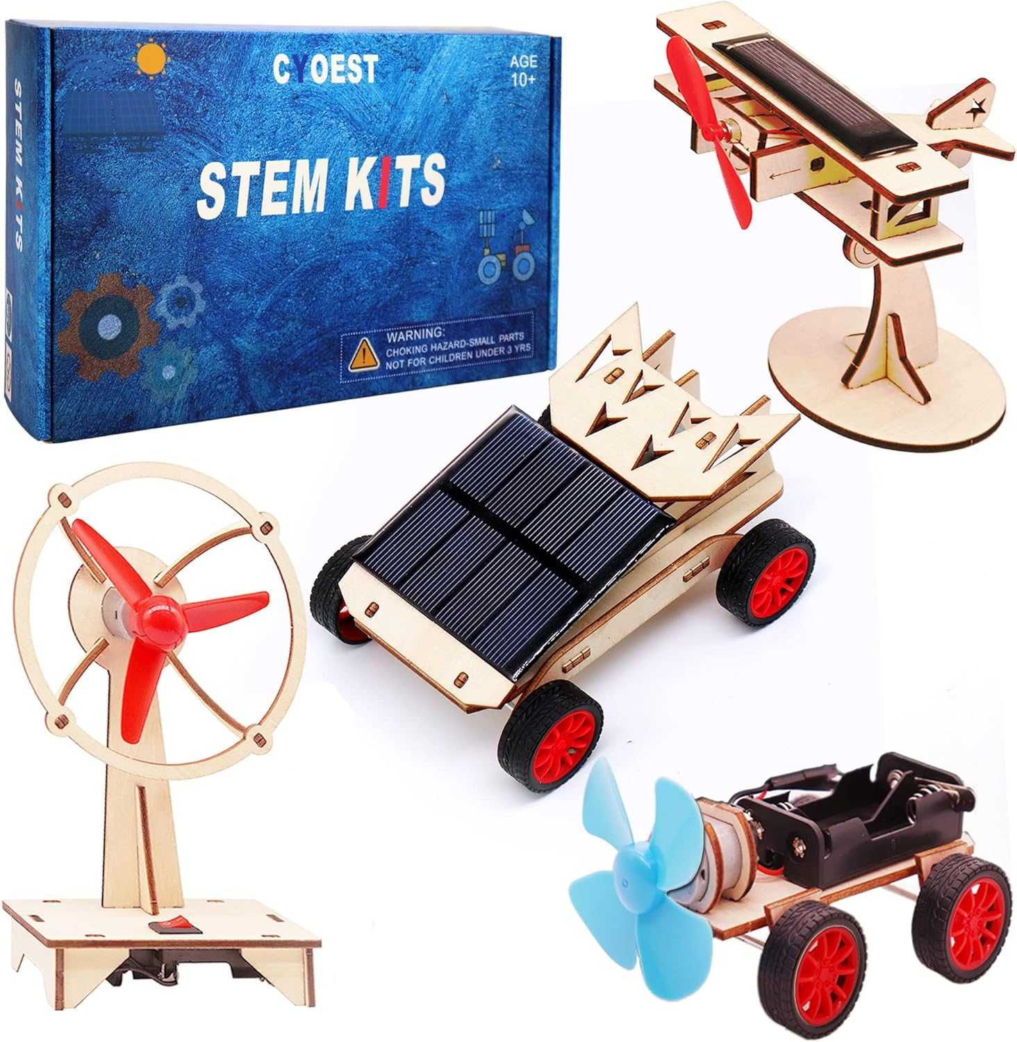 STEM Science Kits for Kids 8-12-14 - Build Your Own DIY Kits Puzzles f
