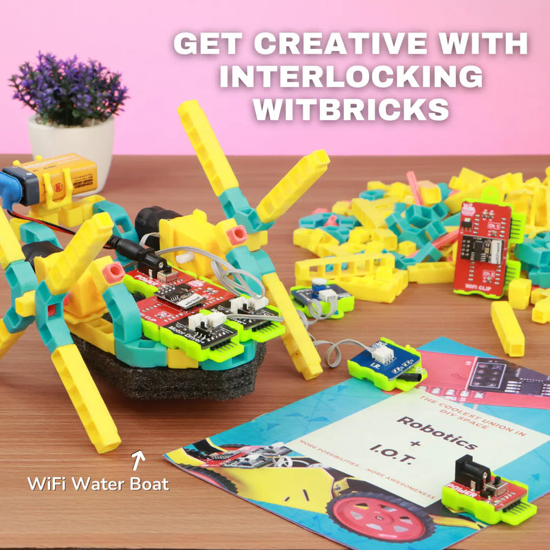 Witblox Diy Robotics Kit With Wi Fi For 101 Projects