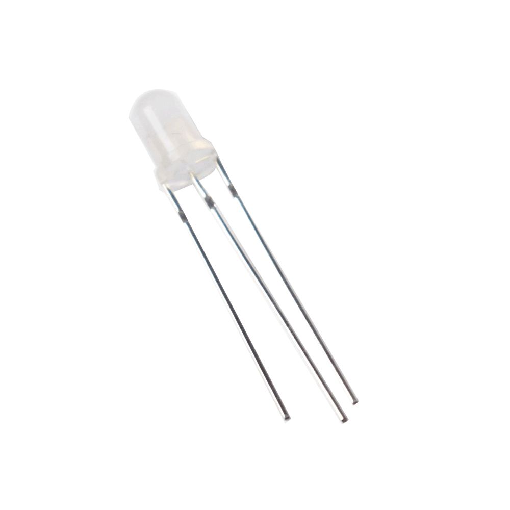 Buy 5mm Red/ Y-Green Common Anode 3 Pin Milky lens LED (Pack of 1000 ...