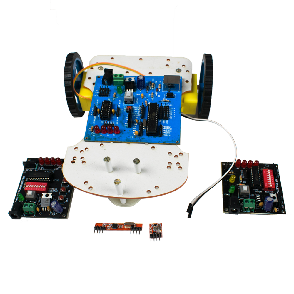 Buy DIY Programmable RF Control Robotic Car Kit at HNHcart.com