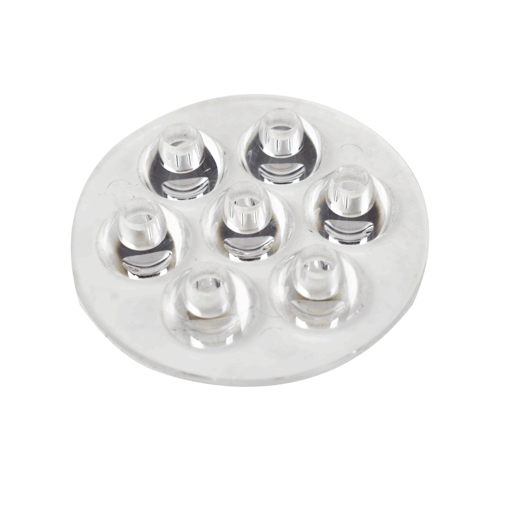 Buy Polycarbonate Lens with 7 LEDs Circular Series for LED Base Plate ...