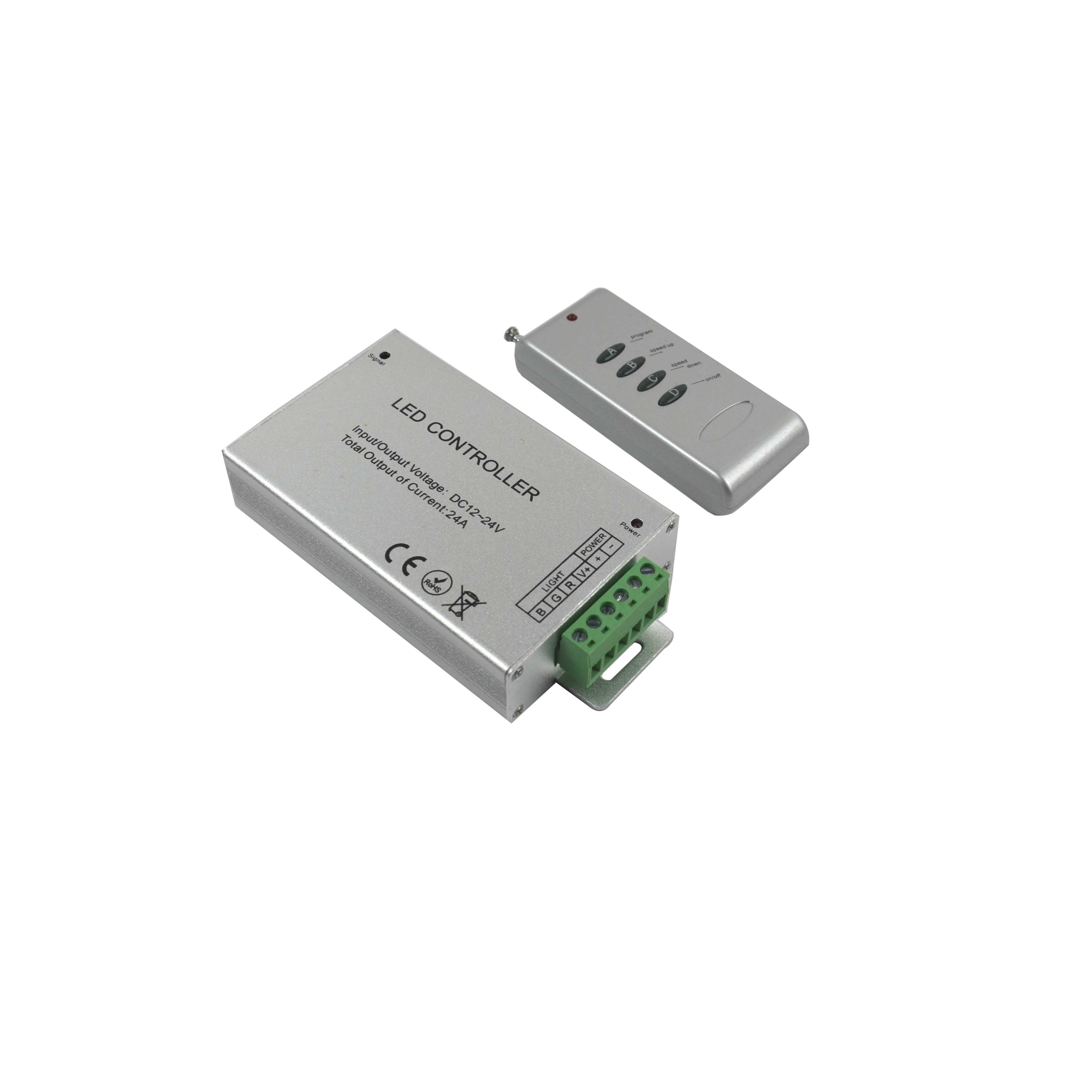 Buy DC 12V-24V 24A RGB LED Controller at HNHCart.com