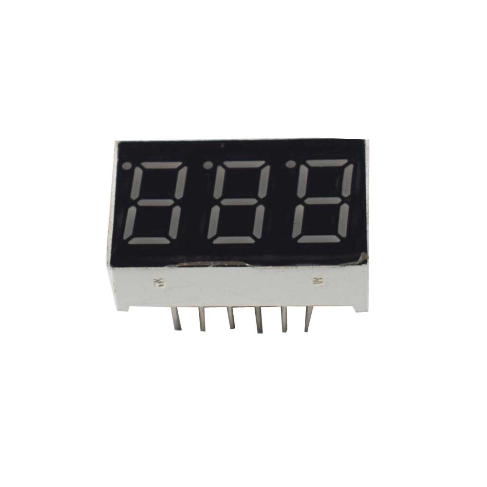 Buy 3 Digit Seven Segment Display- Green (Common Cathode) at HNHcart.com