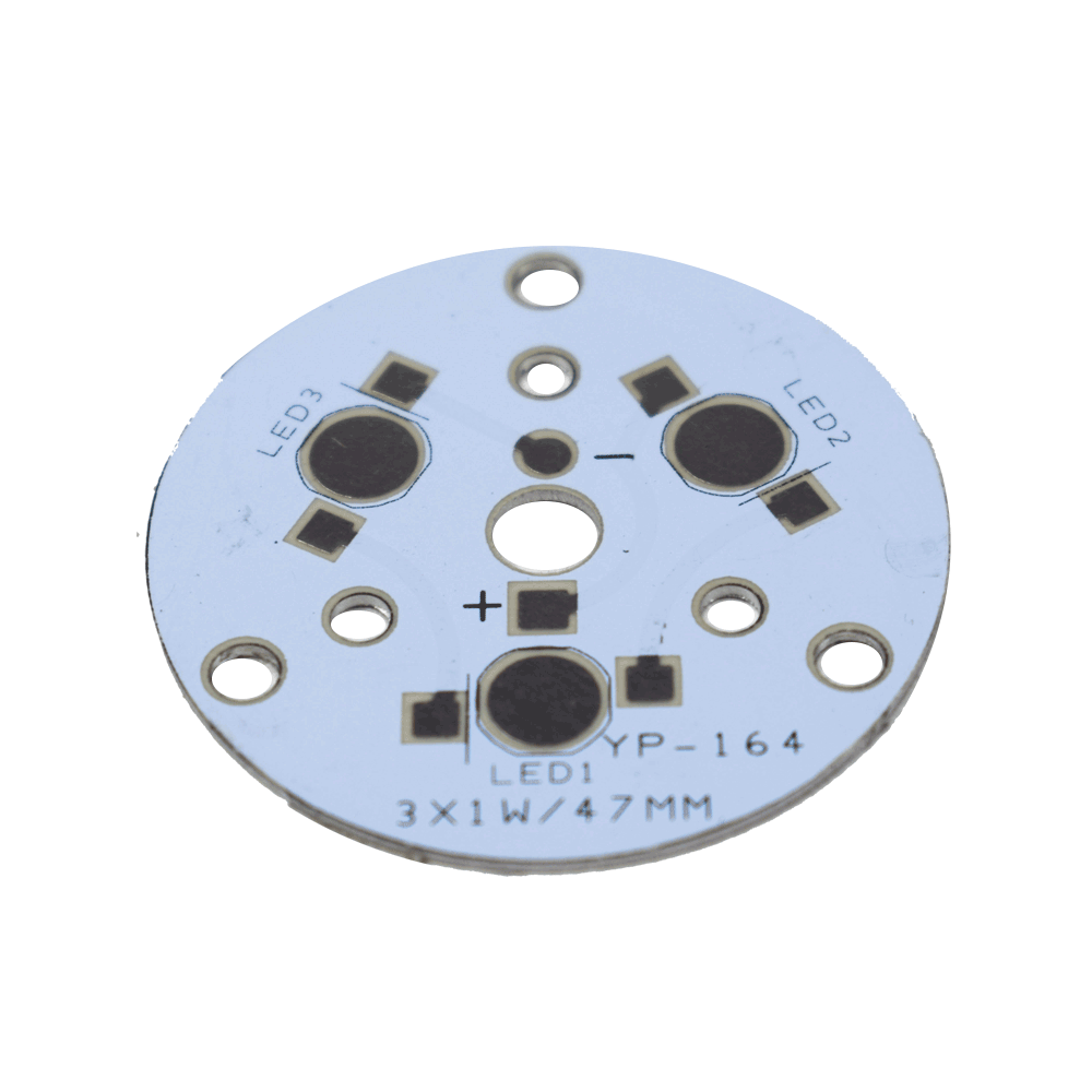 Buy 3 Watt 3 LED Aluminum Base Plate at HNHcart.com