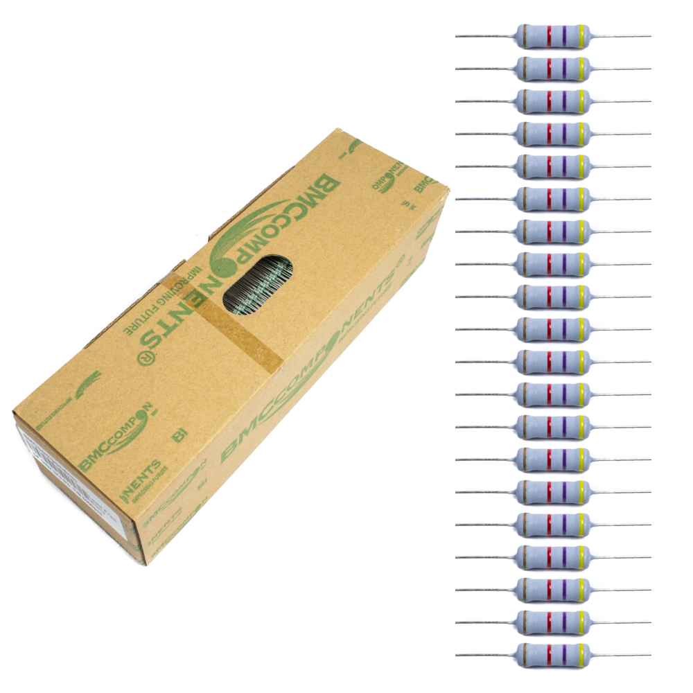 Buy 2.2M ohm 5% 2 Resistor (Box of 1000) - +MOF from HnHCart.com