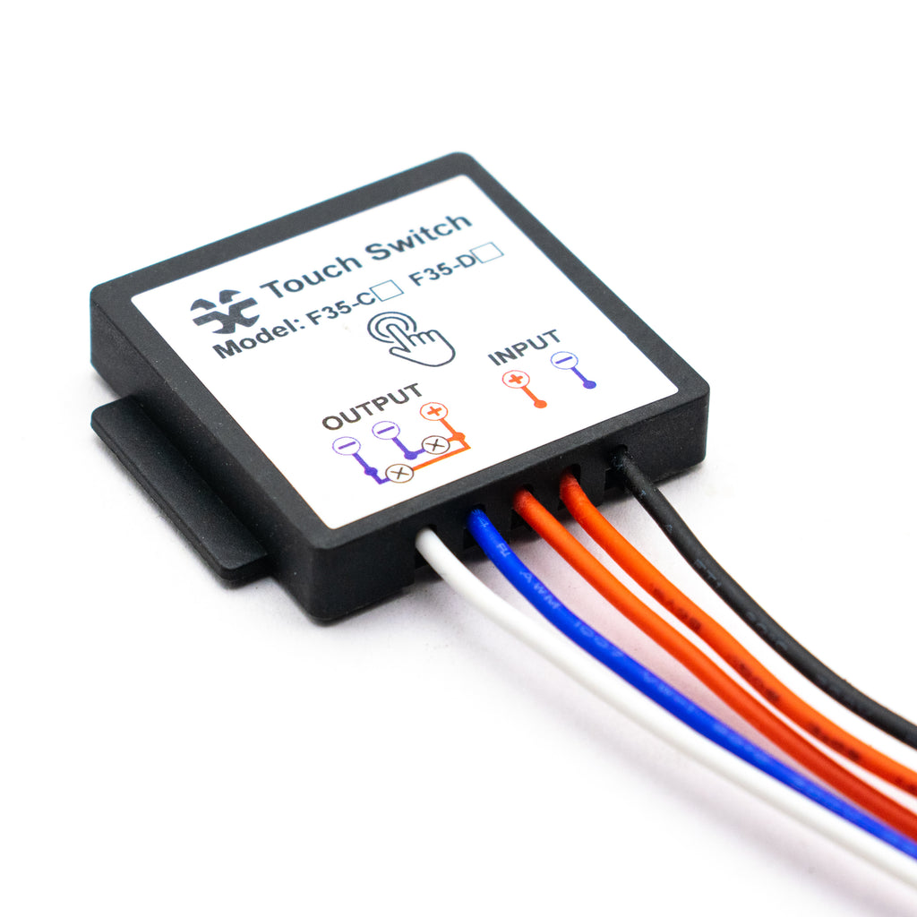 Buy 12V 3A Single Touch Switch With Dimmer Operate Two Led Strips in ...