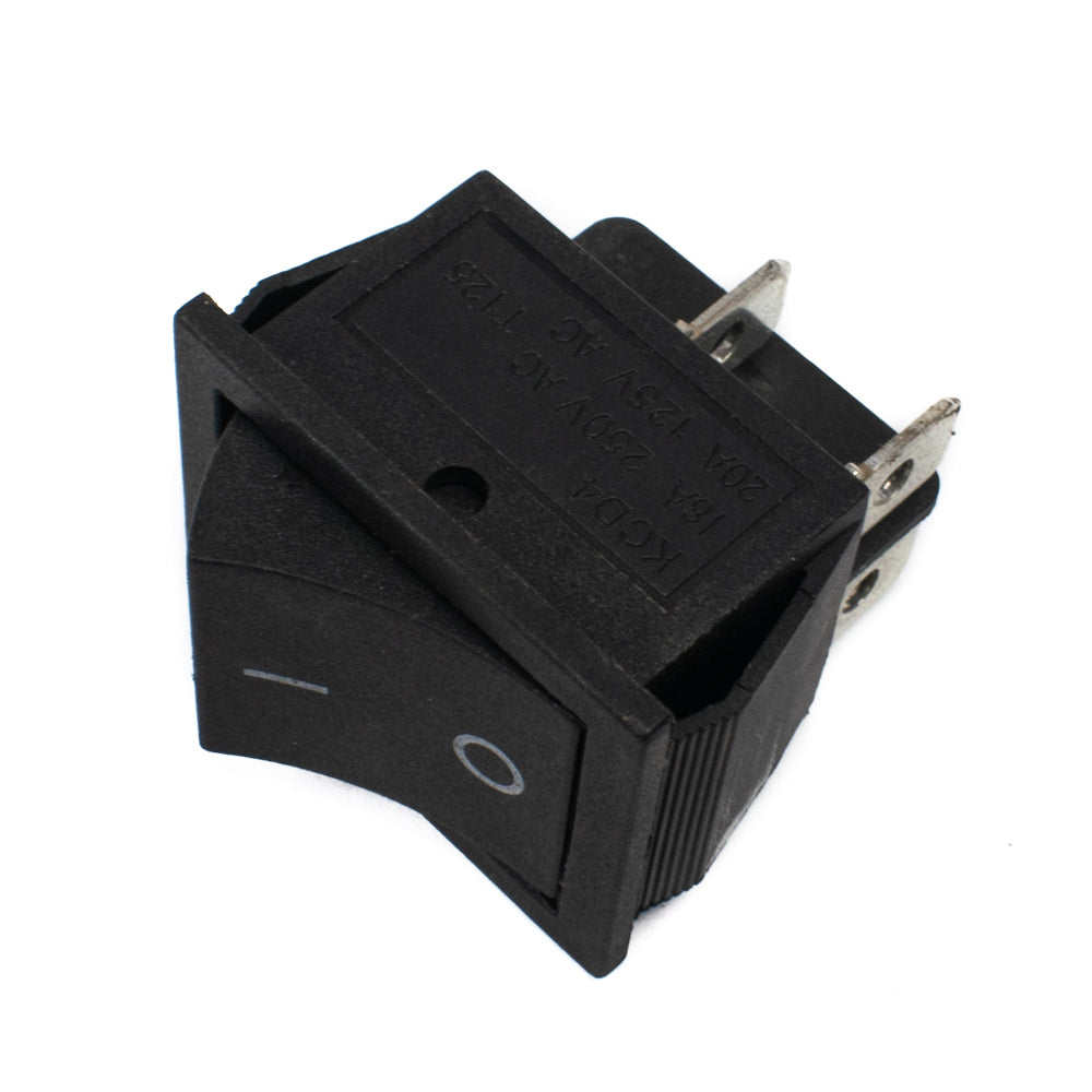 Buy KCD4 16A 250V AC DPST ON-OFF Rocker Switch (Momentary) with Copper ...