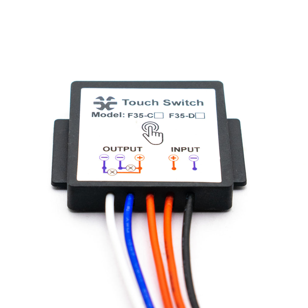 Buy 12V 3A Single Touch Switch With Dimmer Operate Two Led Strips in ...