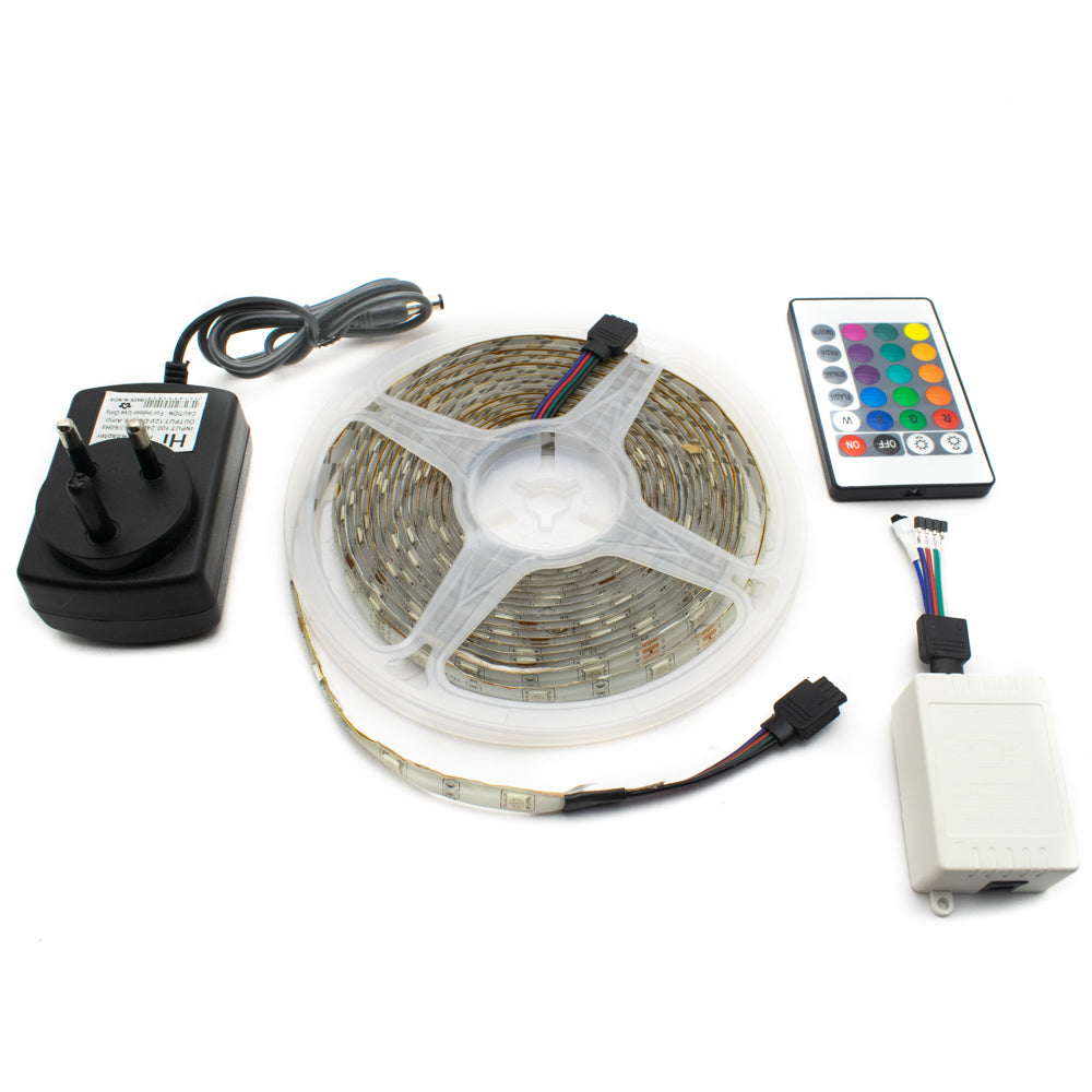 Buy RGB LED Strip with Remote and Controller at HNHCart.com