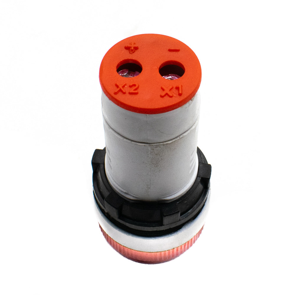 Buy240V AC Panel Mount Red LED Light Indicator at HNHCart.com
