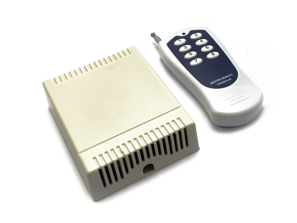 Buy 8 Channel RF Wireless ON/OFF Smart Switch with RF Remote Control at ...