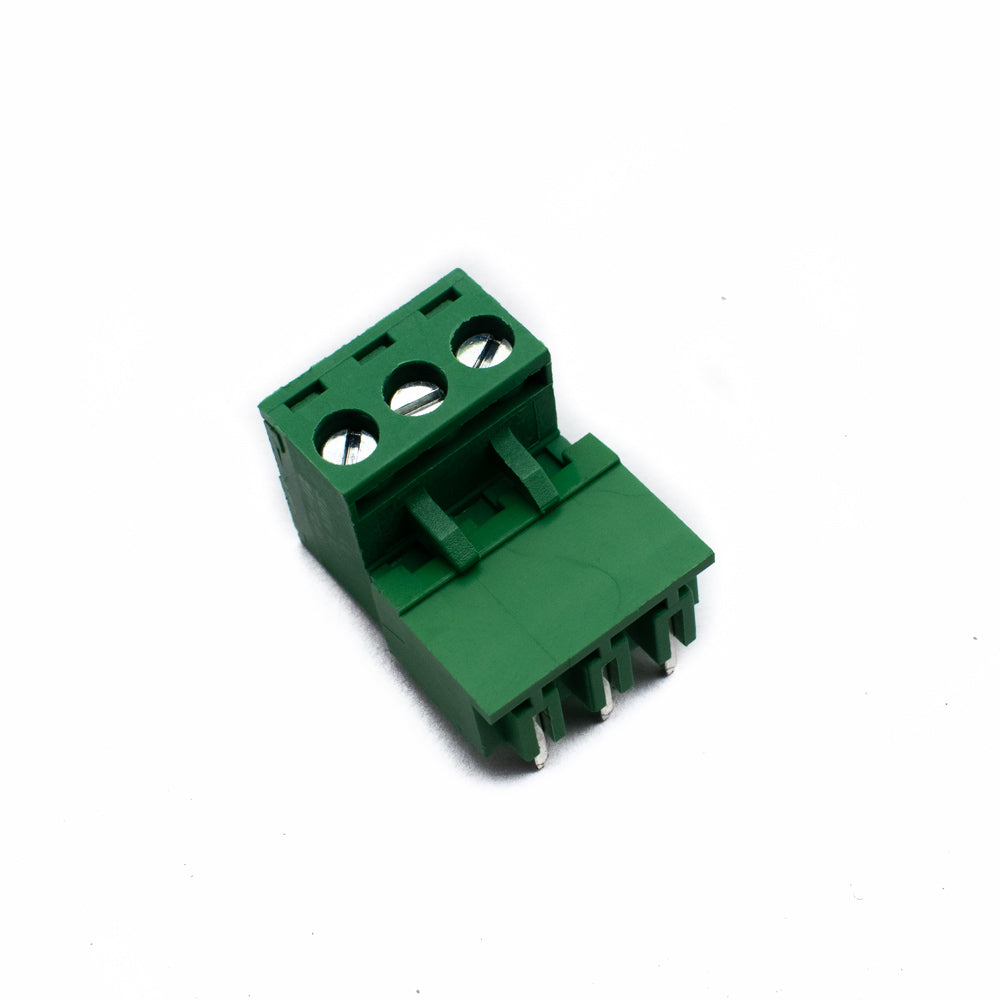 Buy 3 Pin Male-Female Pair Plug-in Screw Terminal Block Connector Box ...