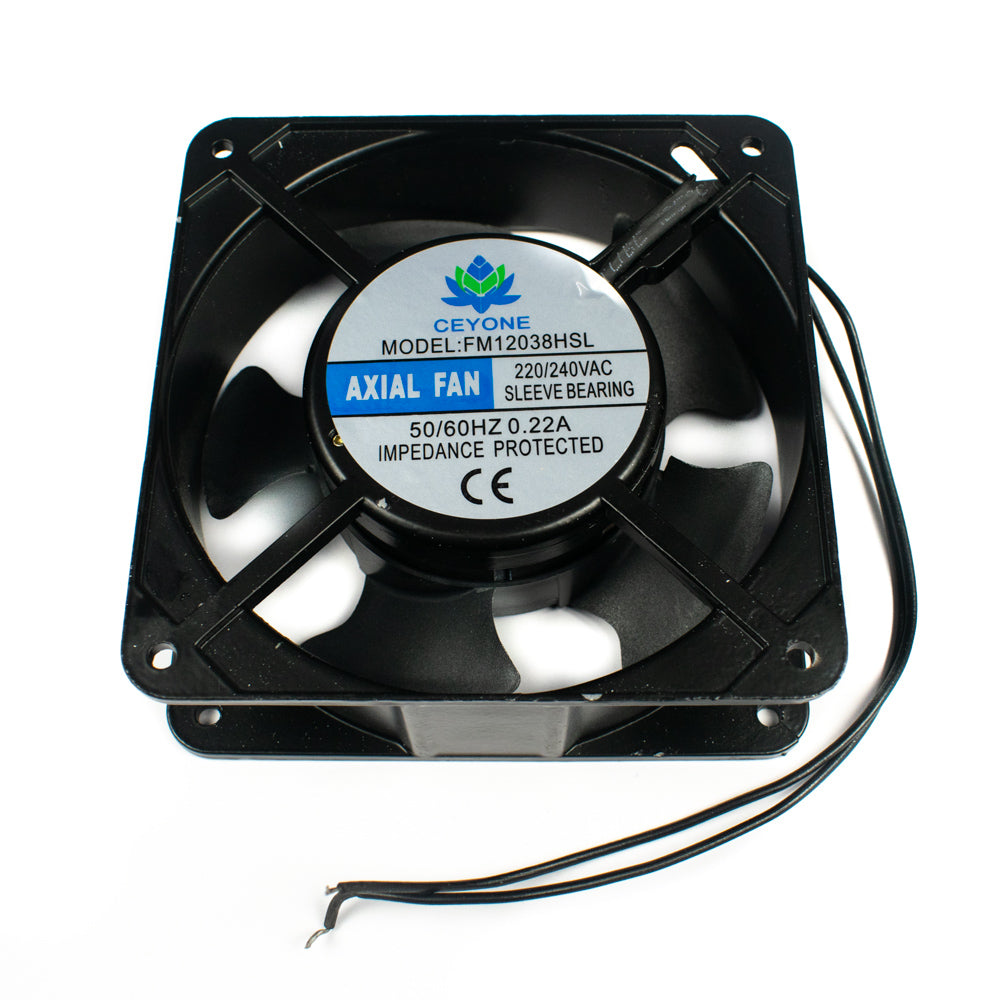 Buy 120x120x38mm AC 220V Cooling Fan (Black) at HNHCart.com