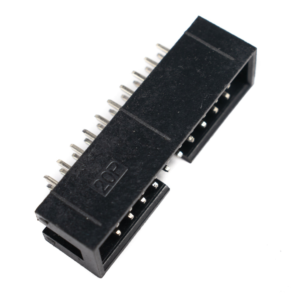 Buy 20 Pin FRC Shrouded Male Box Connector at HNHCart.com