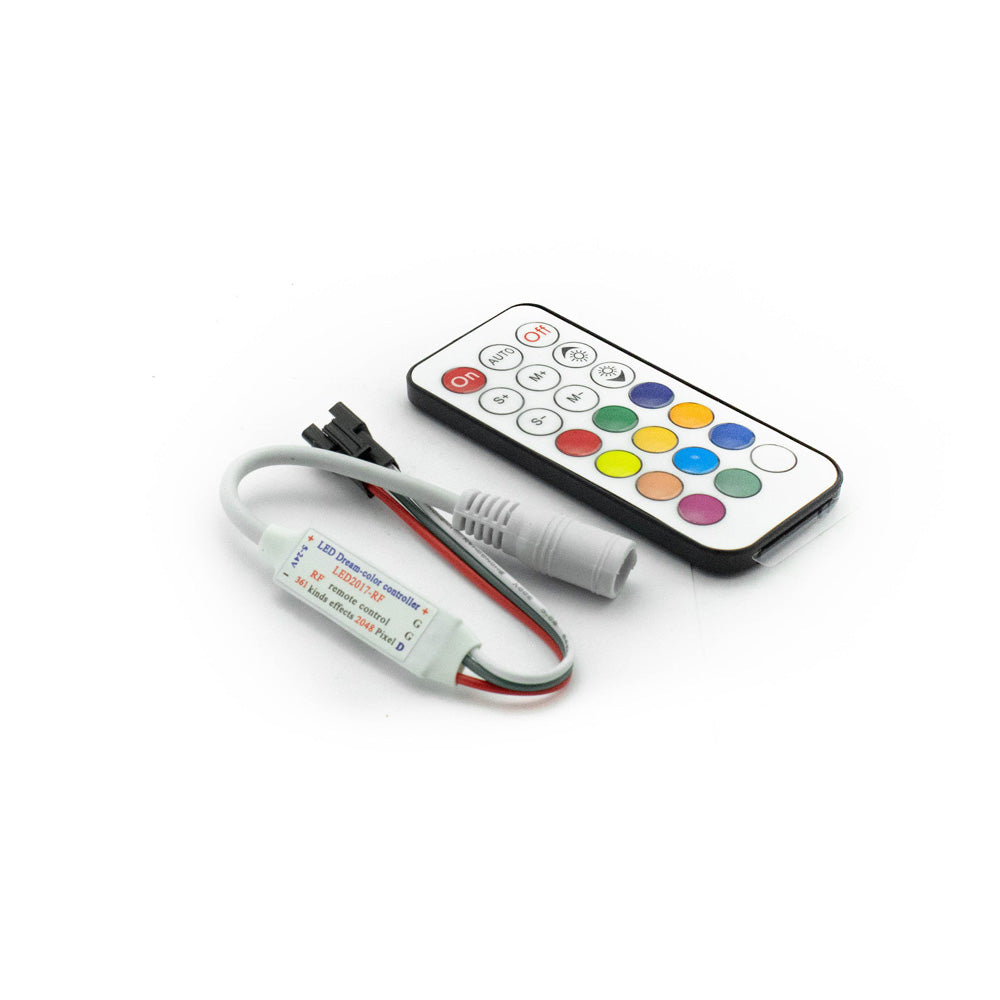 Buy LED2017-RF LED Dream Color Controller with RF Remote at HNHCart.com