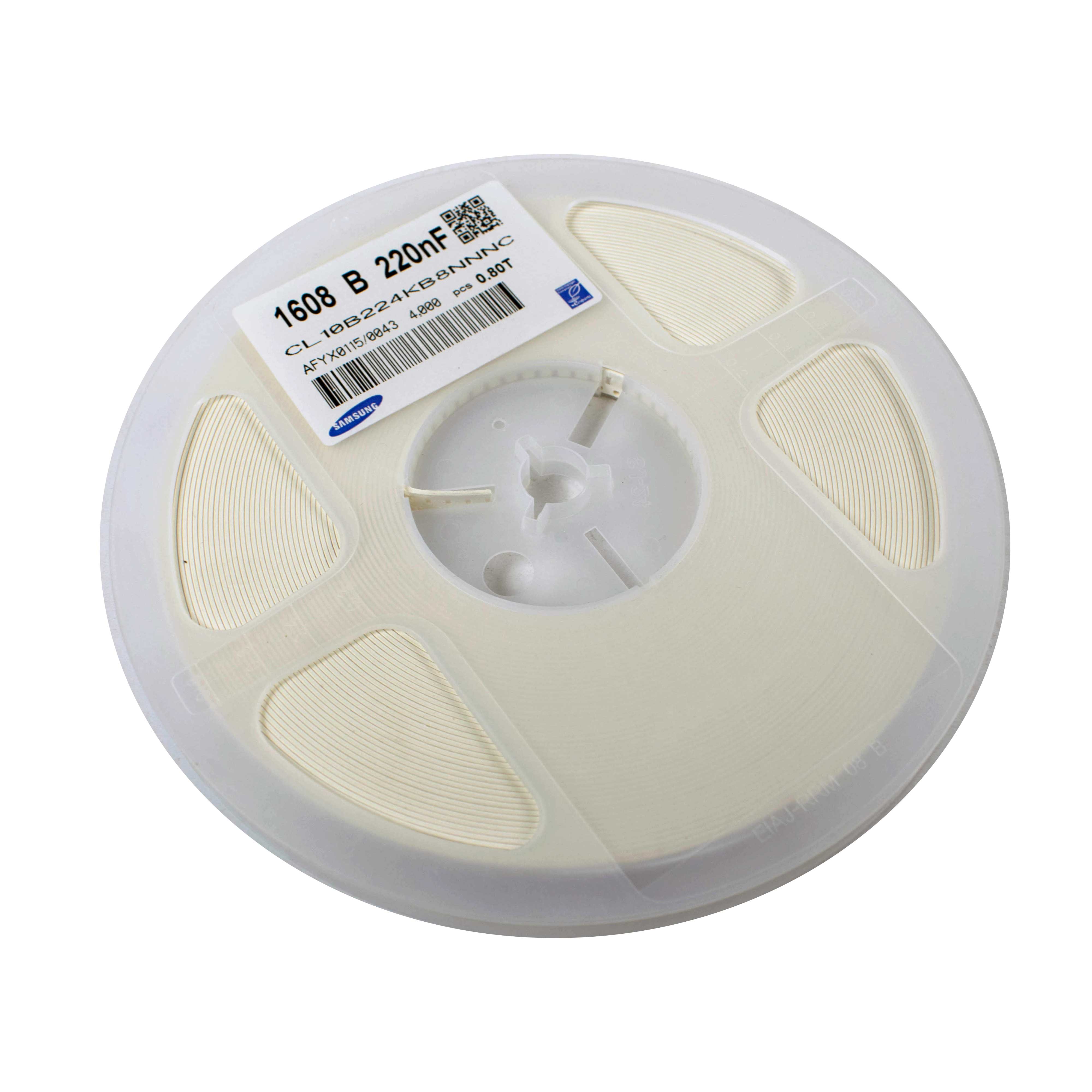 Buy 330nF Ceramic Capacitor SMD 0603 (Reel of 4000) at HNHCart.com