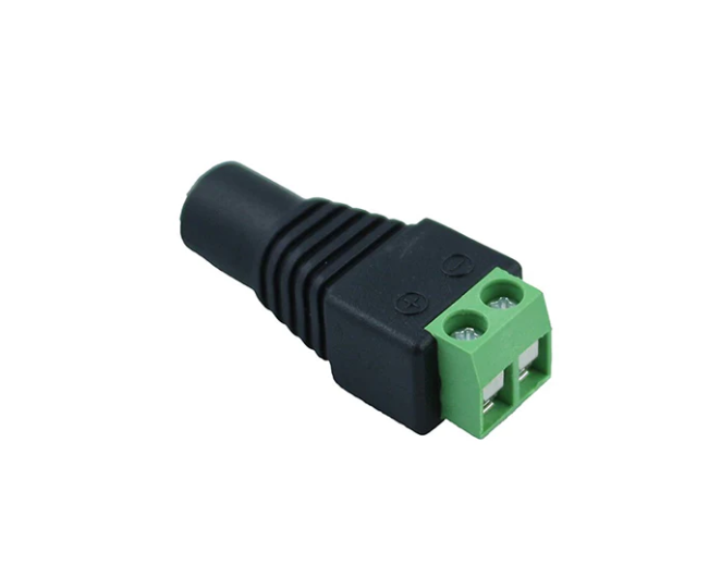 2.1x5.1mm Female DC Power Jack Adapter Connector For CCTV Camera